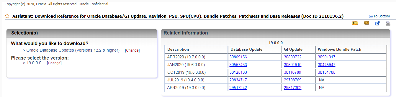 Oracle 12c 及以上版本补丁更新说明及下载方法 - 墨天轮