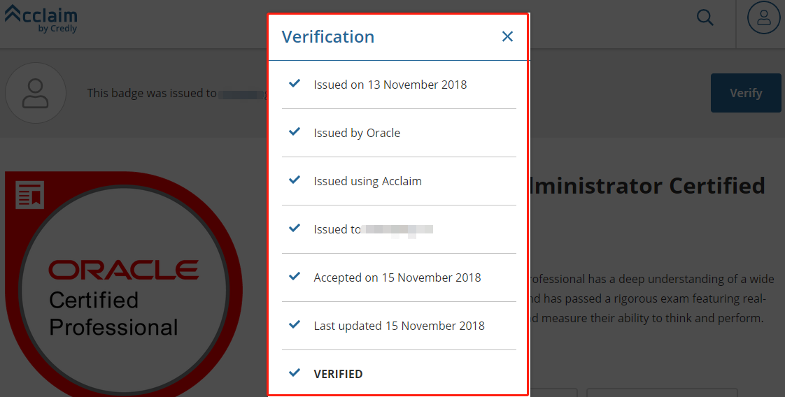 Oracle 相关认证证书查询及真伪辨别 - 墨天轮