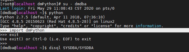 达梦数据库（DM8）安装dmPython - 墨天轮
