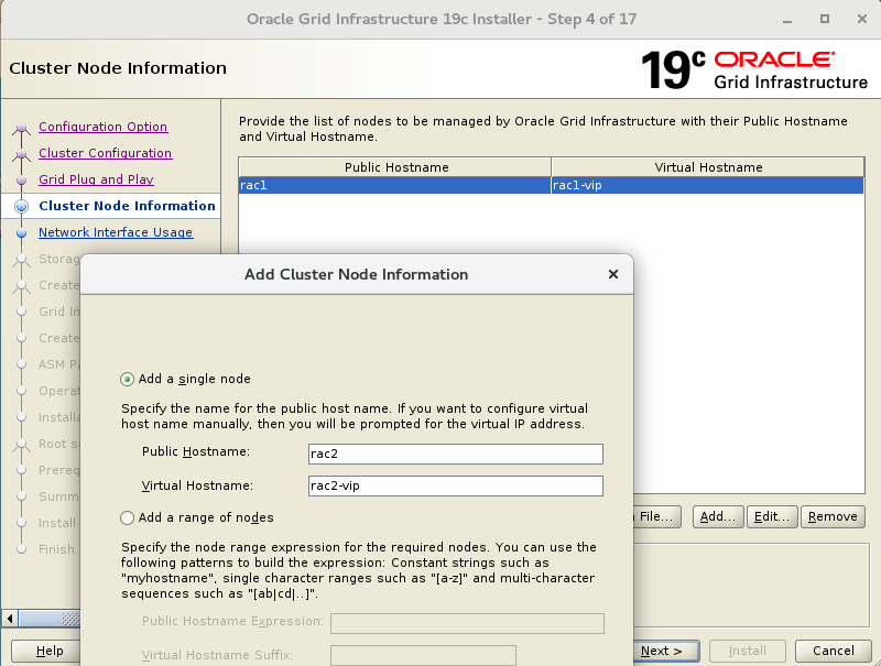 How to Install Oracle 19C Two Node Real Application Cluster(RAC) on the ...