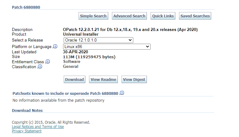 Oracle 12c 及以上版本补丁更新说明及下载方法 - 墨天轮