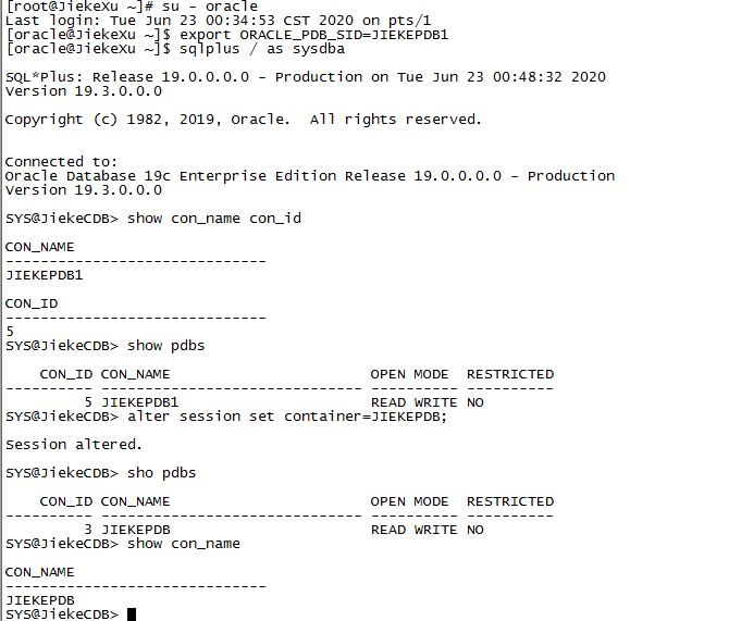 19C 学习笔记之多租户下直接连接到 PDB - 墨天轮