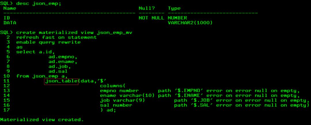 Oracle 19c让json如此简单 墨天轮