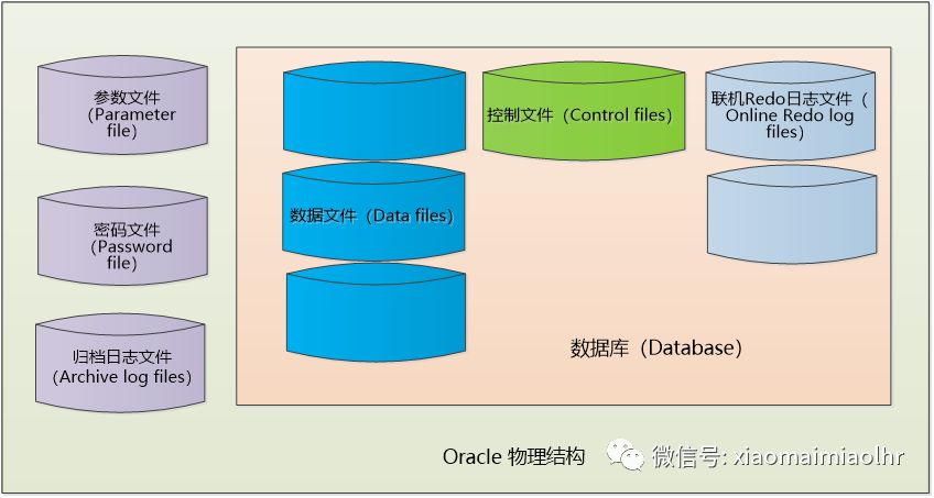 在oracle中,数据库物理结构有哪些文件? 墨天轮