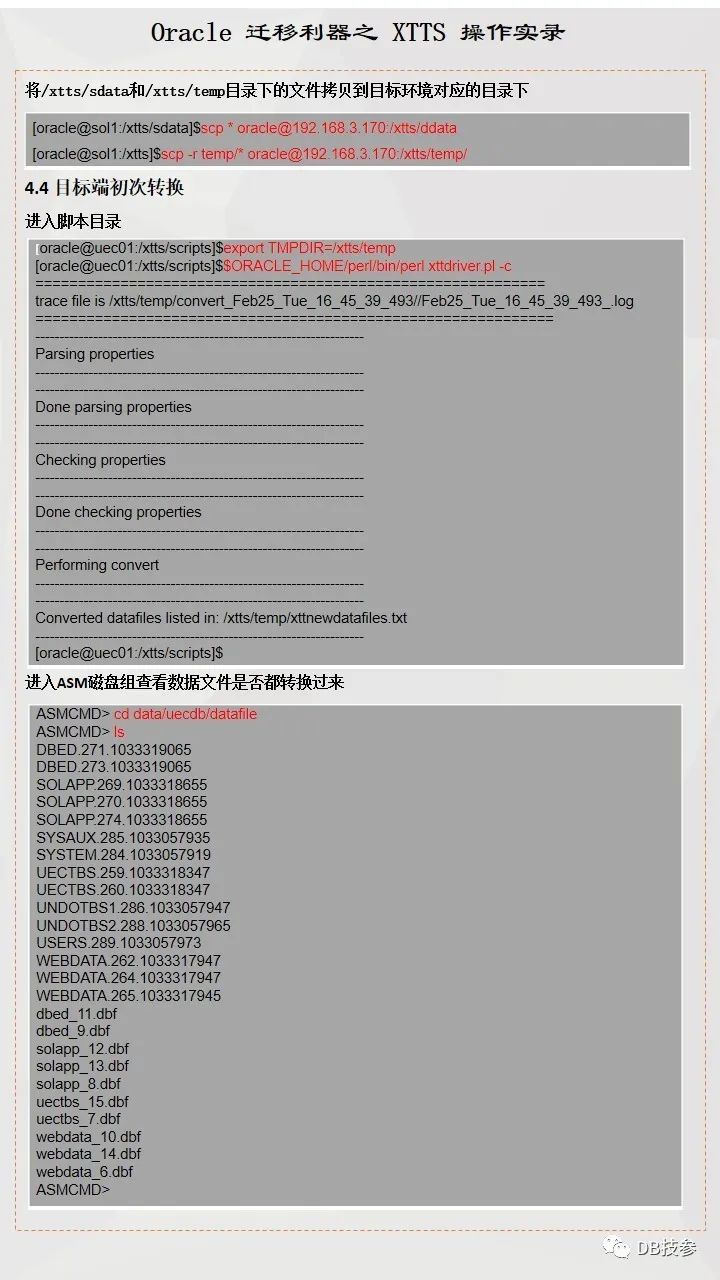Oracle 迁移利器之xtts操作实录 墨天轮 