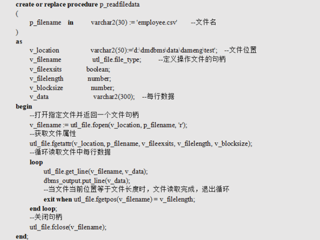 【干货分享】DM数据库使用UTL_FILE读写文件方法 - 墨天轮