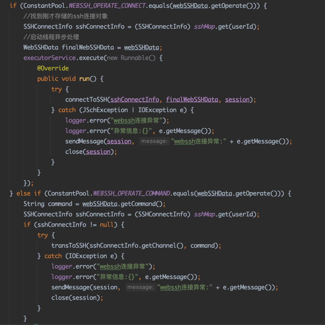 Xterm Websocket Jsch实现web端ssh 墨天轮