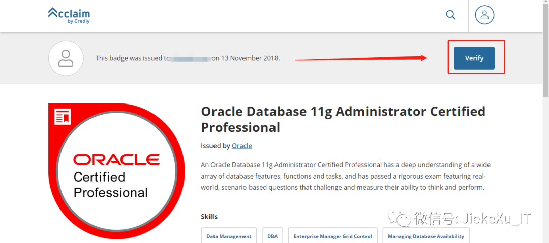 Oracle 相关认证证书查询及真伪辨别 - 墨天轮